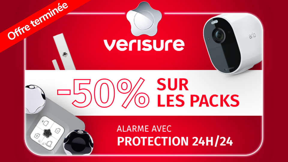 -50% sur les Packs VERISURE ! - Fidme