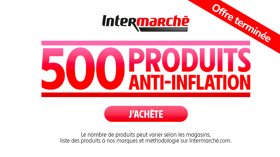 500 produits anti-inflation chez INTERMARCHÉ - Fidme