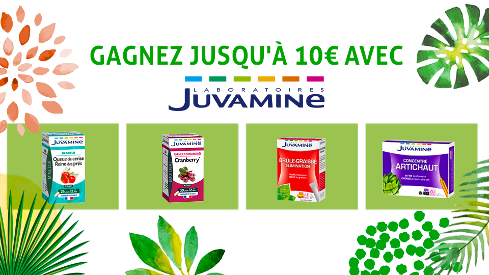 10e remboursés avec Juvamine ! - Fidme